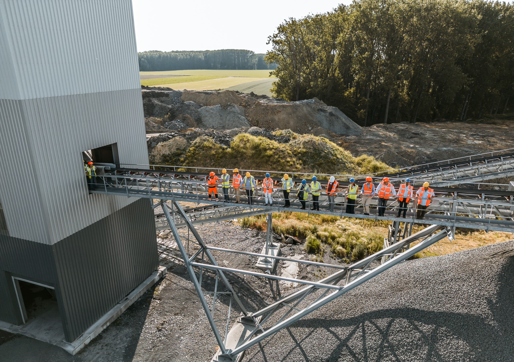 Sagrex: 700 mensen vieren de opening van de installaties van Tellier ...